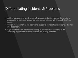 Problem management foundation - Overview | PPT
