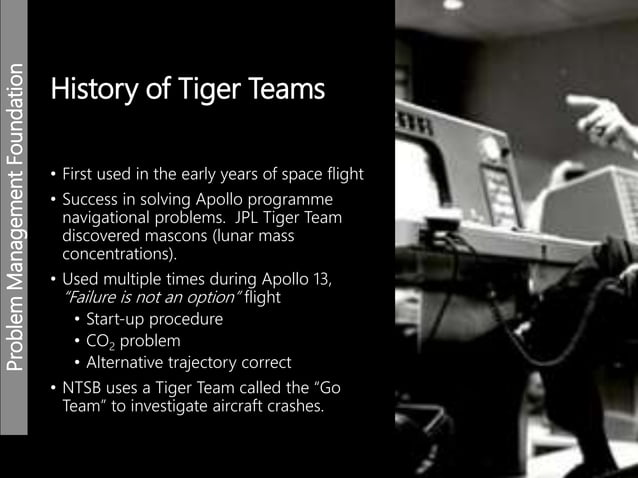 Problem management foundation - Tiger teams | PPTX