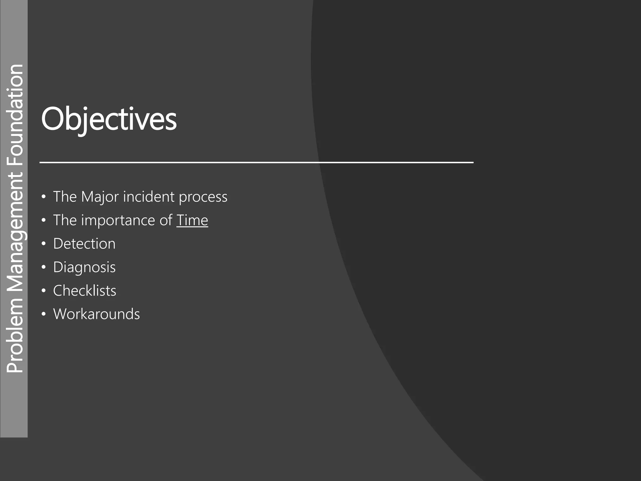 Problem management foundation - Lifecycle | PPT
