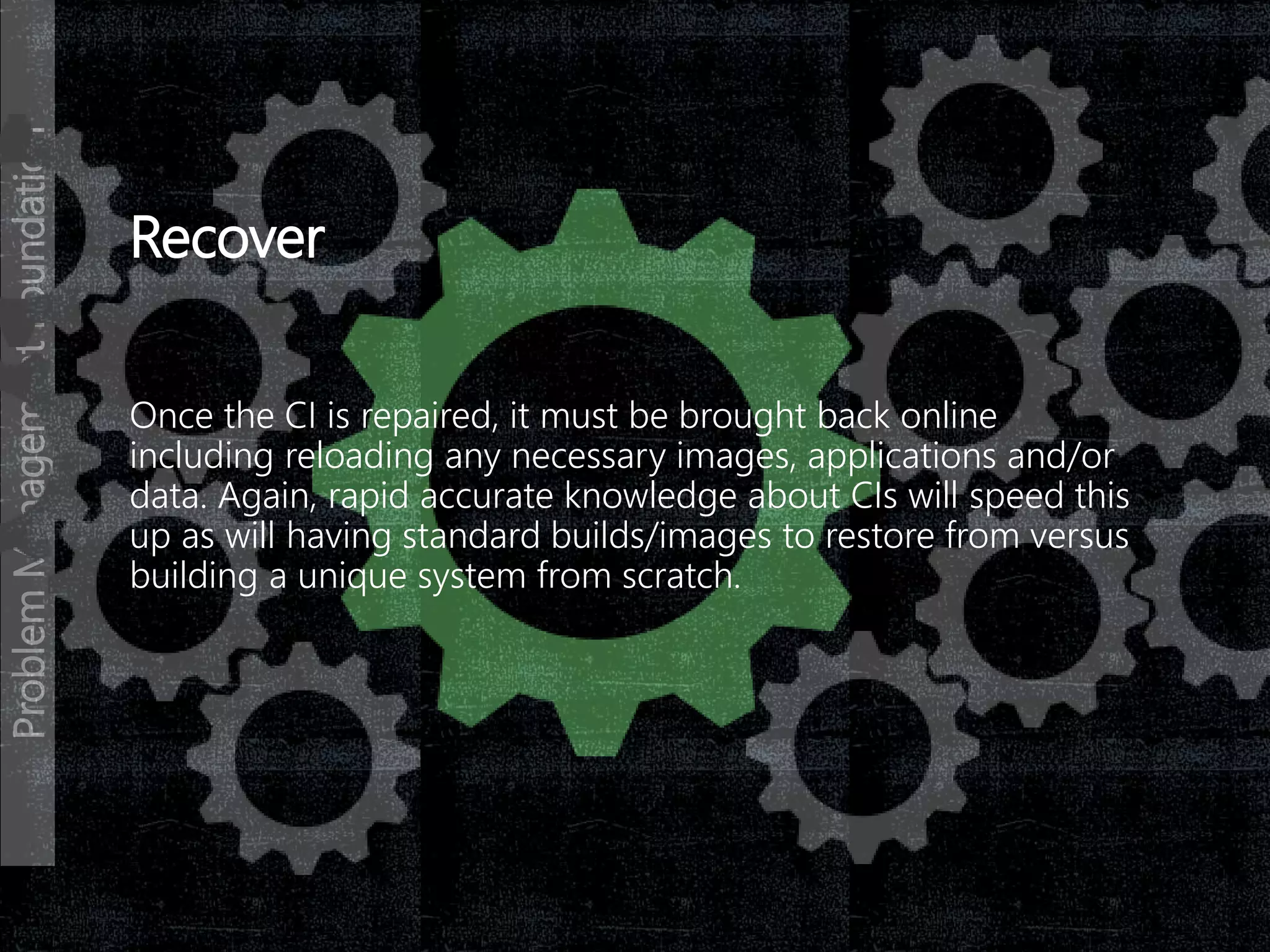 Problem management foundation - Lifecycle | PPT