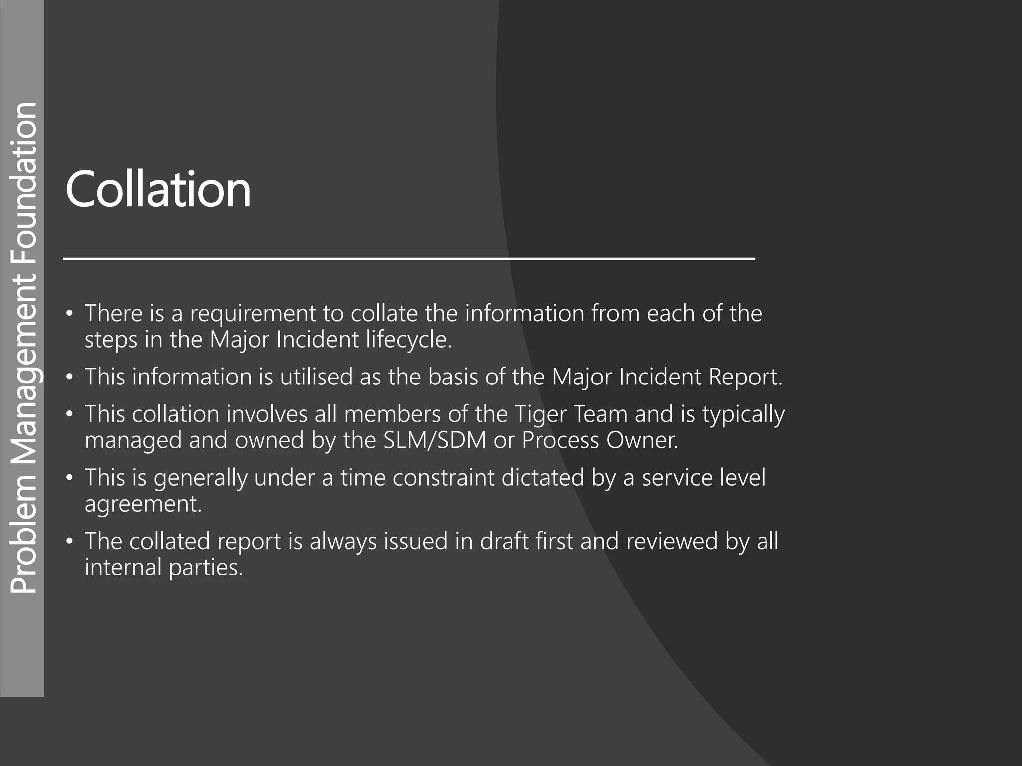 Problem management foundation - Lifecycle | PPT