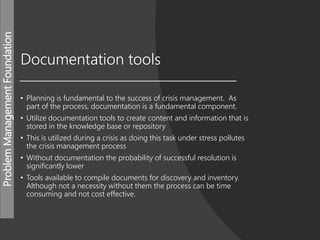 Problem management foundation - Tools | PPT
