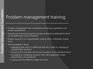 Problem management foundation Simulation | PPTX