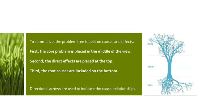 Problem And Objective Tree Pptx