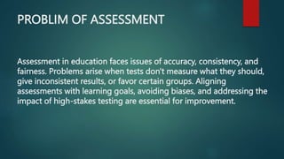 problem of Assessment by faheem nadir.pptx