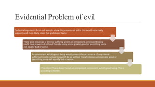The Problem of evil | PPTX