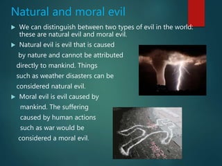 Problem of evil arguments slides | PPT