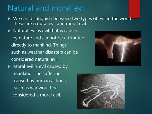 Problem of evil arguments slides | PPT