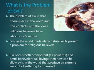 Problem of evil arguments slides | PPT