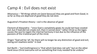 Problem of evil talk 1 20-19 | PPTX
