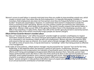 Problem of Invisible Labor In India.pptx