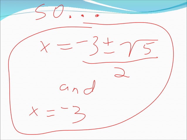 Mike Barney's POTW w/ solution 11/8/09 | PPT