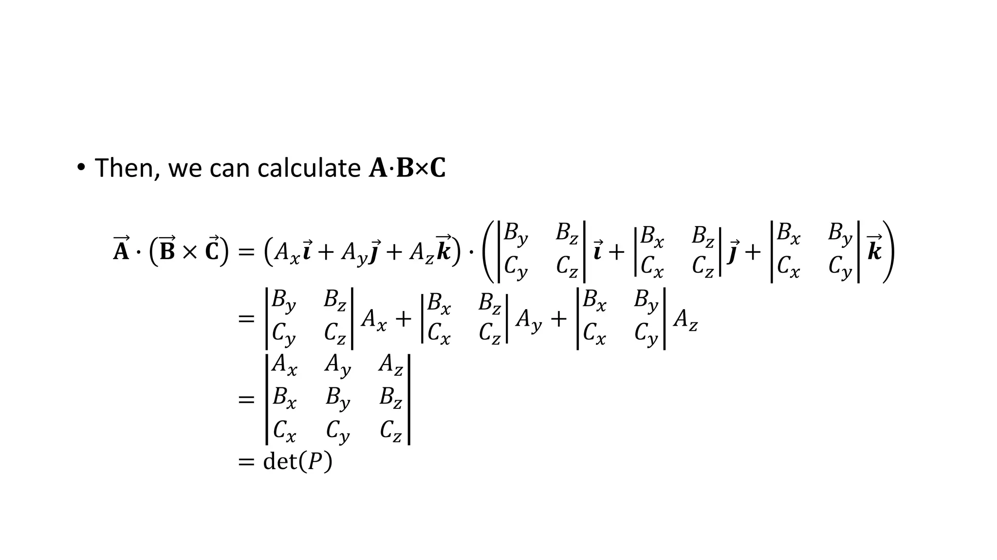 Problem on Vector Linear Algebra: Vector Algebra Identity | PPTX