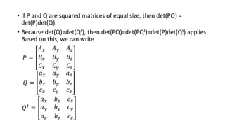 Problem on Vector Linear Algebra: Vector Algebra Identity | PPTX