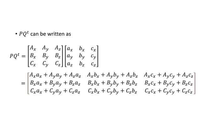 Problem on Vector Linear Algebra: Vector Algebra Identity | PPT