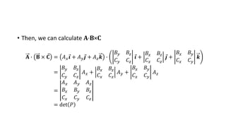 Problem on Vector Linear Algebra: Vector Algebra Identity | PPTX