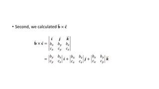 Problem on Vector Linear Algebra: Vector Algebra Identity | PPTX
