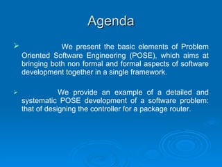 Problem oriented software engineering01 | PPT | Programming Languages | Computing