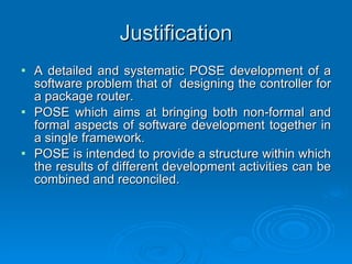 Problem oriented software engineering01 | PPT | Programming Languages | Computing