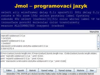 Molekularni vizualizace a ICT | PPT