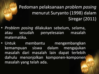 Problem posing | PPTX