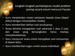 Problem posing | PPTX