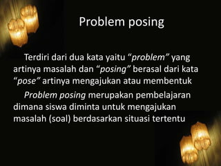 Problem posing | PPTX
