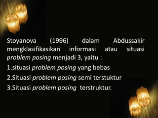 Problem posing | PPTX