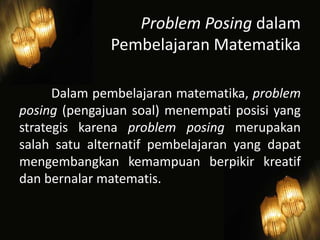 Problem posing | PPTX