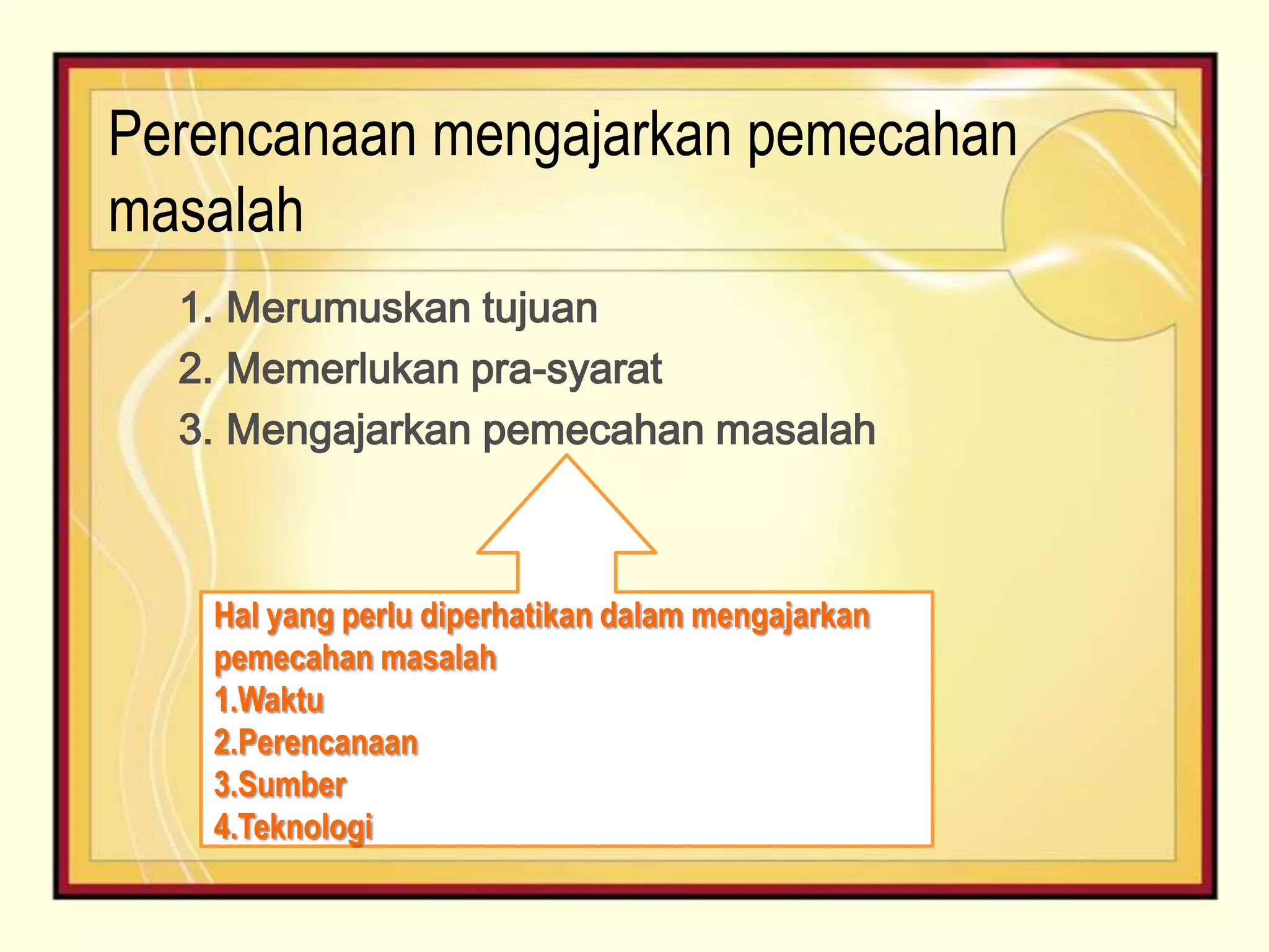 Problem posing & problem solving | PPTX