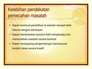 Problem posing & problem solving | PPTX