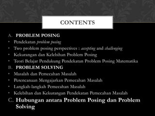 Problem posing & problem solving | PPT | Free Download