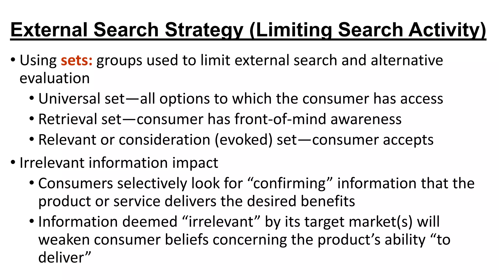 Problem recognition and information search | PDF