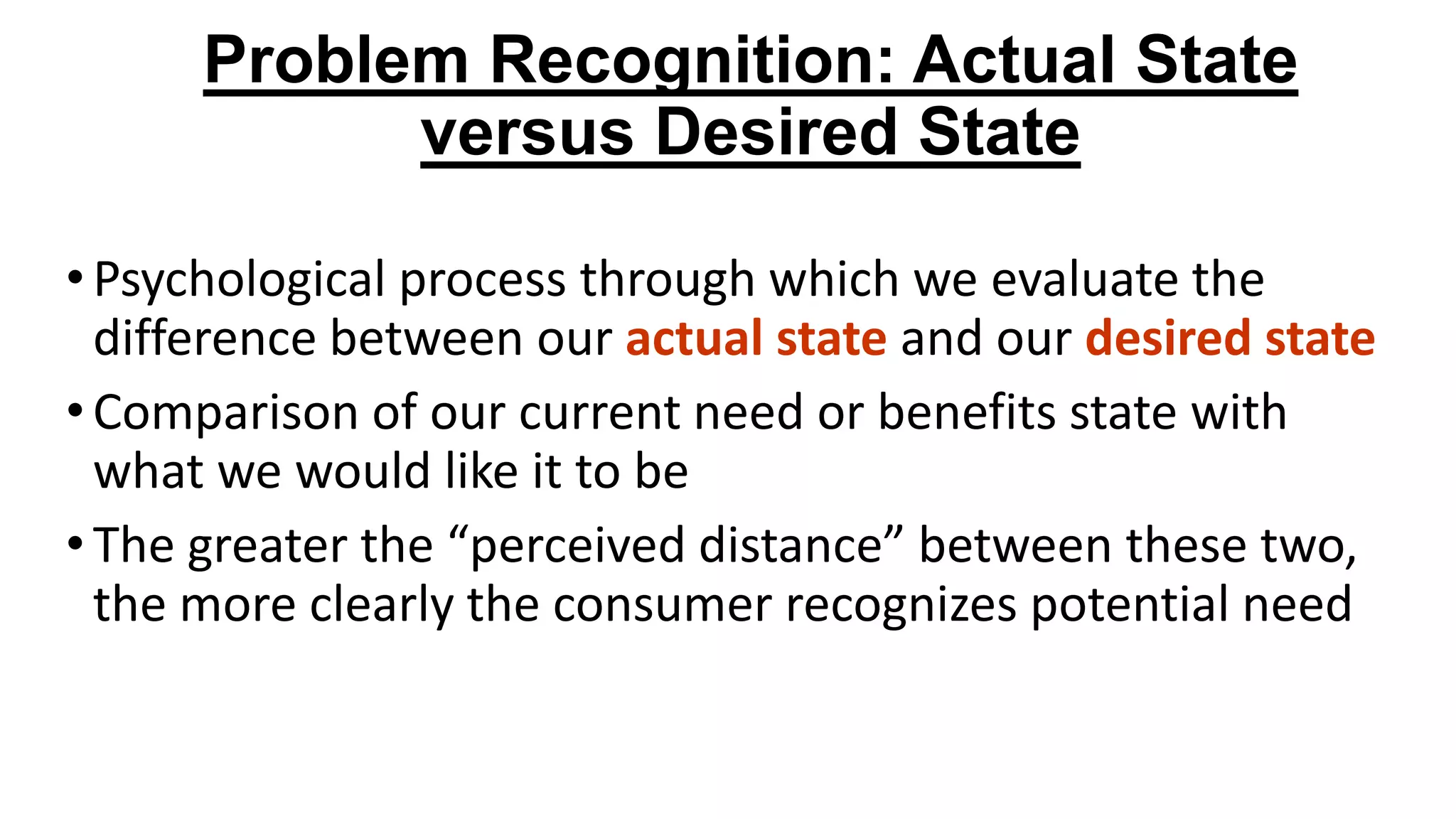 Problem recognition and information search | PDF