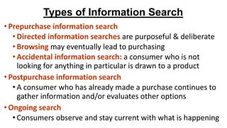 Problem recognition and information search | PDF