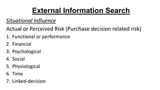 Problem recognition and information search | PDF