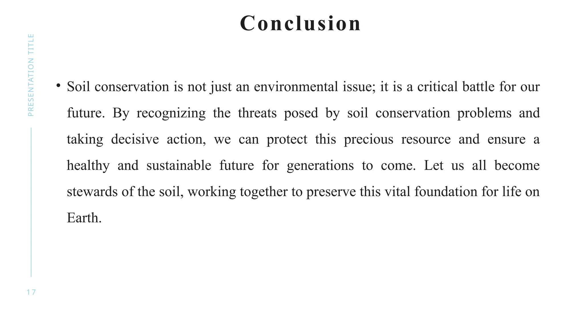 Problem Related to Soil conservation.pptx | Agriculture | Industries