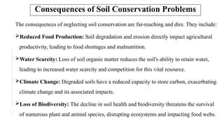 Problem Related to Soil conservation.pptx | Agriculture | Industries