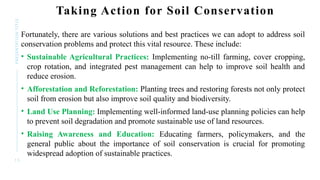 Problem Related to Soil conservation.pptx | Agriculture | Industries