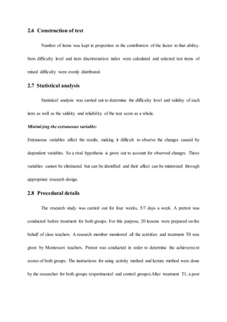 activity based teaching | DOCX
