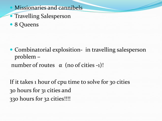 Problems problem spaces and search | PPT