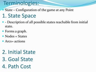 Problems problem spaces and search | PPT