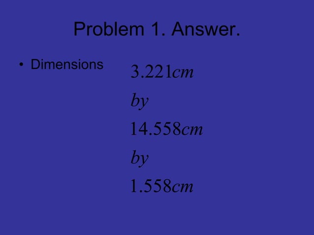Problems Without Solutions | PPT