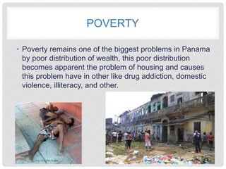 Problems affecting panama | PPTX