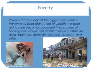 Problems affecting panama | ODP | Environment | Science