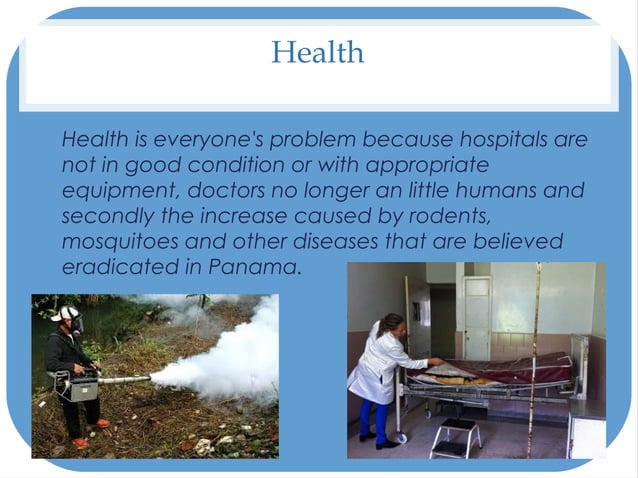 Problems affecting panama | PPT