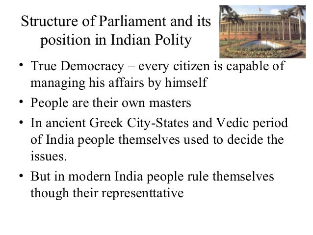Indian Democracy Structure