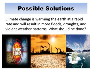 Dean R Berry Problems and Solutions of Global Warming | PPT