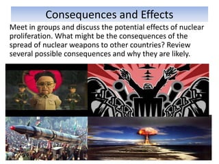 Problems and solutions: Nuclear proliferation 1 by Dean Berry | PPT