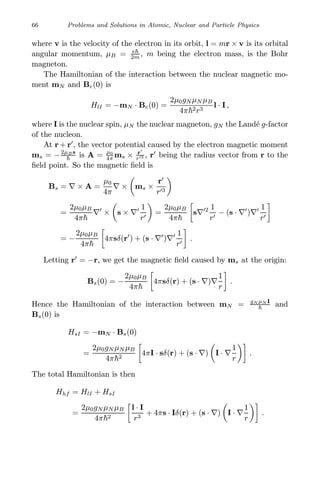 Problems and solutions on atomic, nuclear, and particle physics kuo lim ...